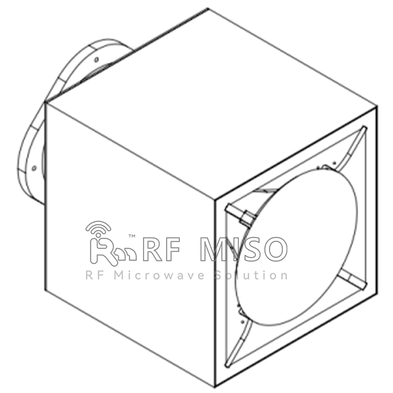 OEM Dual Circular Polarized Horn Antenna 10dBi Typ. Gain, 1-5 GHz ...