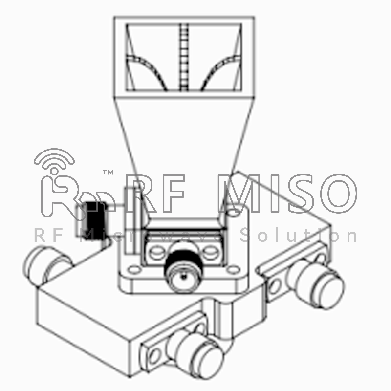 OEM Dual Circular Polarized Horn Antenna 12dBi Typ. Gain, 18-40GHz ...