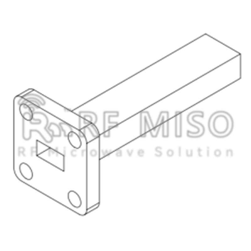 OEM WR28 Waveguide Low Power Load 26.5-40GHz with Rectangular Waveguide ...