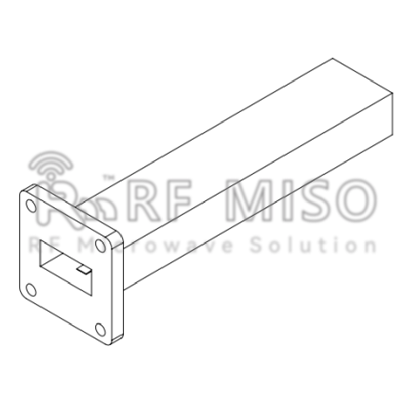 OEM WR90 Waveguide Low Power Load 8.2-12.4GHz with Rectangular ...